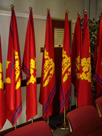 The Crown Flag of His Majesty King Jesus Christ of Nazareth